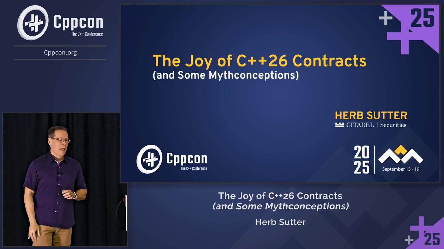 CppCon2025 C++26 Contracts的乐趣 - 知乎
