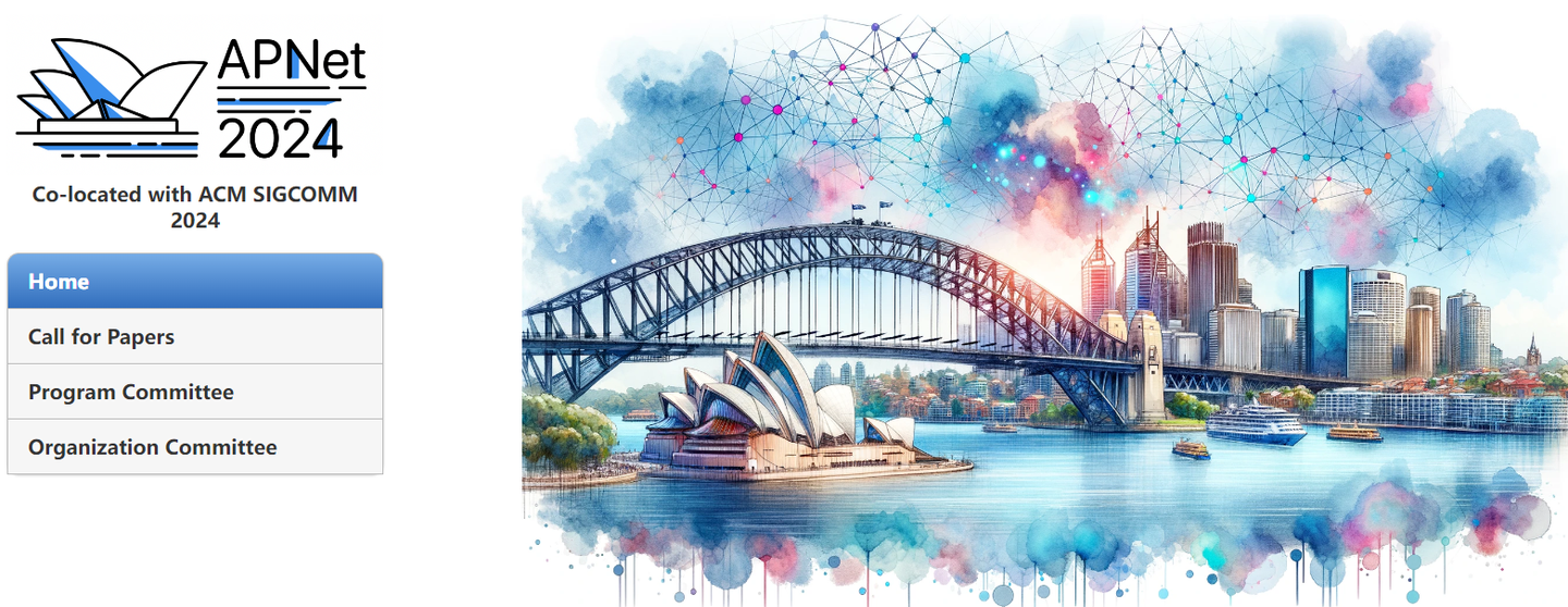 APNet 2024即将截稿 - 知乎