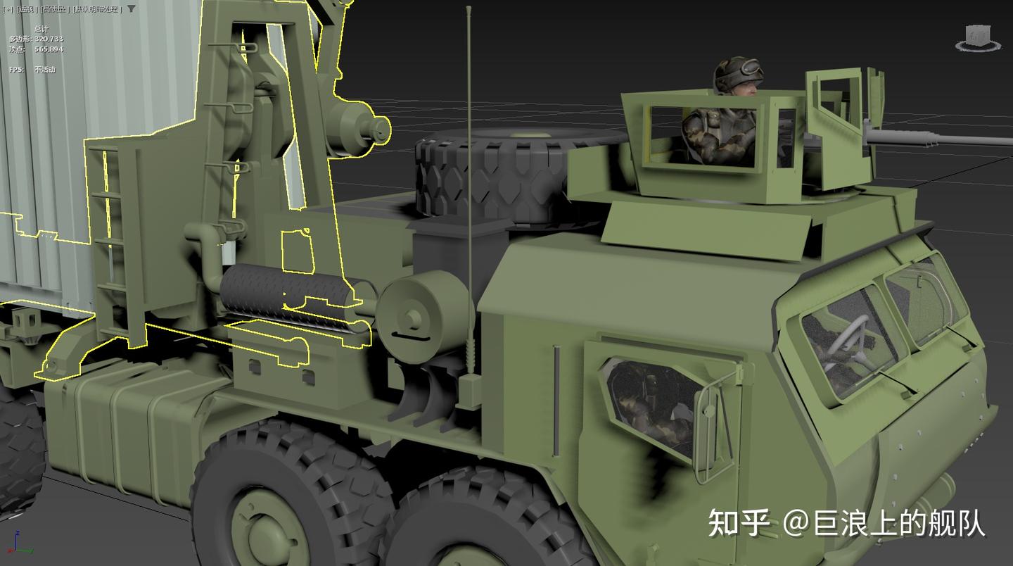 美国 海军陆战队10x10 LVSR 重型军用后勤车辆 - 知乎