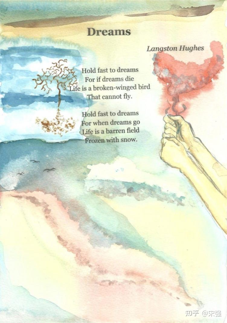 Langston Hughes(兰斯顿·休斯)《Dreams》《梦想》解析 - 知乎