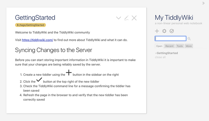 使用 Docker 搭建你的Wiki（TiddlyWiki） - 知乎