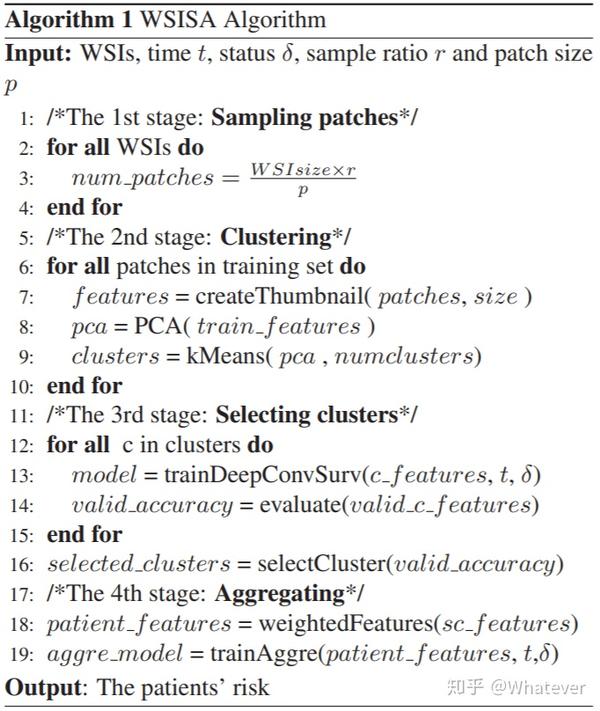 【论文解读】WSISA-在全扫描病理切片上做生存分析 - 知乎