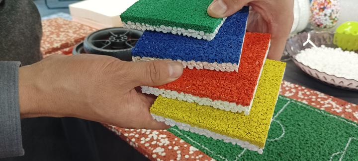 塑胶跑道打底颗粒ETPU爆米花与传统EPDM优劣对比及施工流程 - 知乎