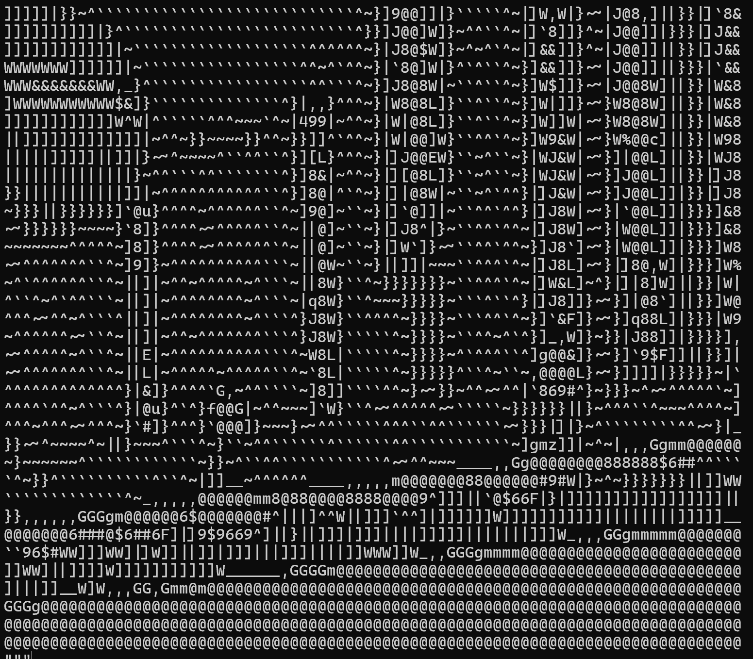 【Python奇技淫巧（三十二）】ASCII艺术生成器 - 知乎