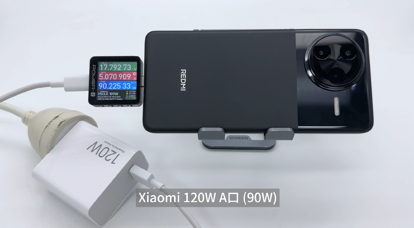 支持120W秒充，充满6000mAh电池仅需半小时？REDMI K80 Pro 0-100充电全程测试 - 知乎