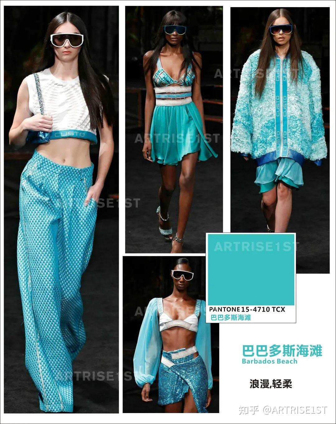 2023/24SS春夏女装秀场色彩趋势&蓝色系 - 知乎