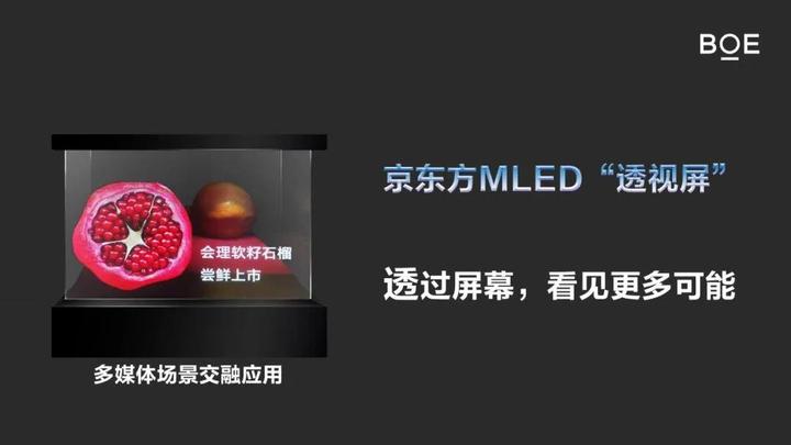 BOE宣布新品MLED“透视屏”成功，攻克行业困难步步为营！ - 知乎
