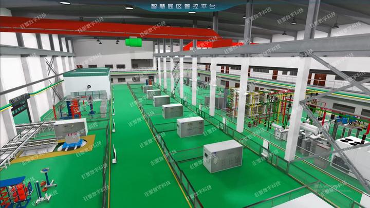 北京数字孪生工厂3d模型 三维可视化建模 三维虚拟仿真交互模型 知乎