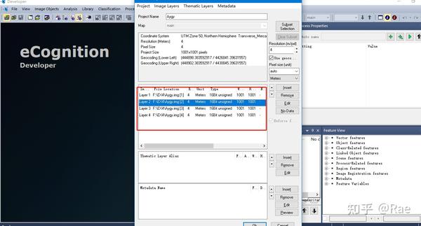 使用eCognition用面向对象分类方法将试验区域的地物分类 - 知乎