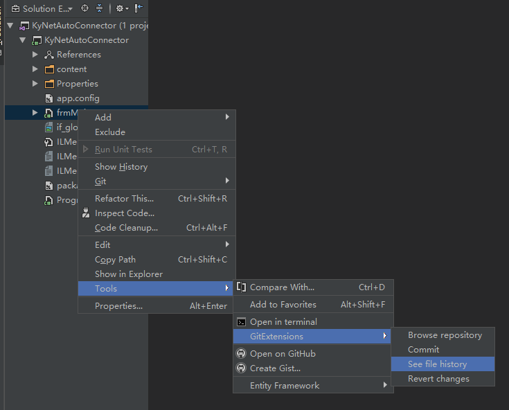 在 JetBrains Rider 中集成 GitExtensions - 知乎
