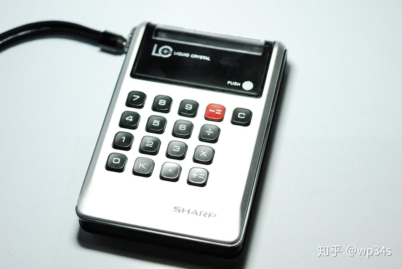 1973年的SHARP EL-805液晶计算器，你一定没有见过玻璃制造的电路板 - 知乎