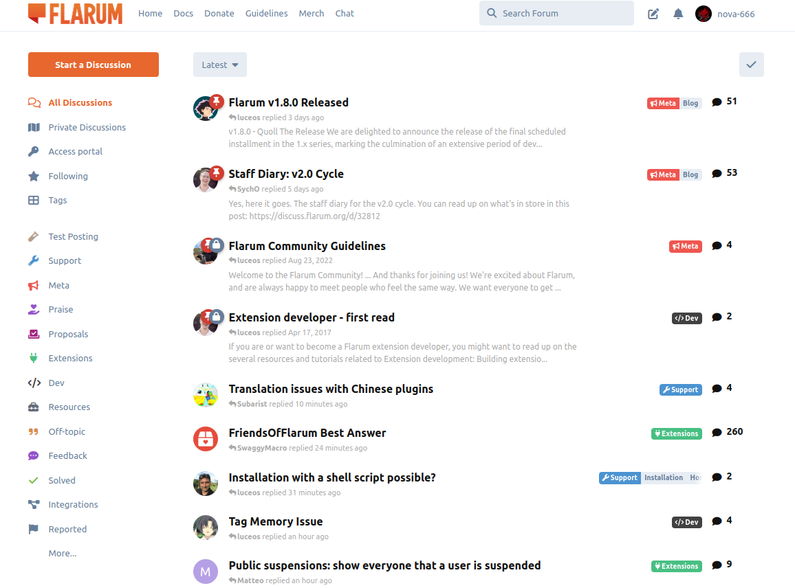 Flarum：一个像 Discourse 一样的开源社区平台 | Linux 中国 - 知乎