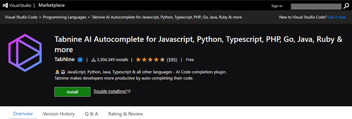 WSL2安装带有Tabnine自动补全功能的Vim - 知乎