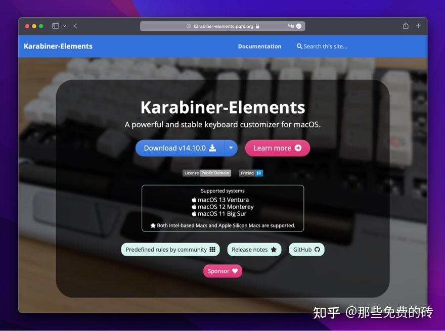 一款免费开源的 macOS 鼠标、键盘键位映射工具，提高苹果电脑使用第三方键盘的体验 - 知乎