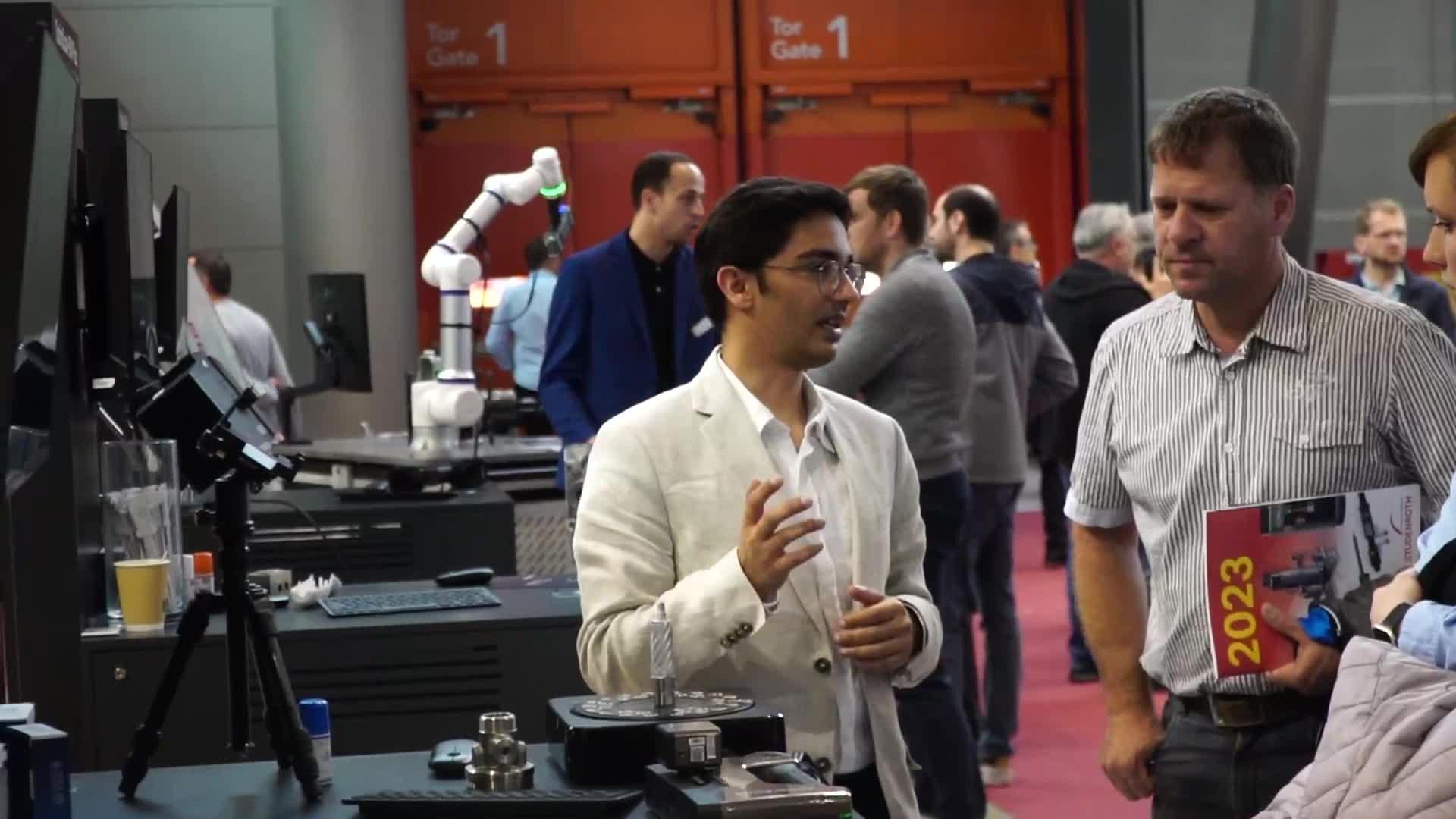 Control 2023 | 先临三维惊艳亮相，再秀高精度3D扫描技术硬核实力！ - 知乎