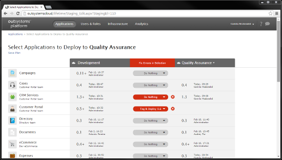 OutSystems你问我答 | OutSystems 如何应用过渡环境和进行部署？ - 知乎