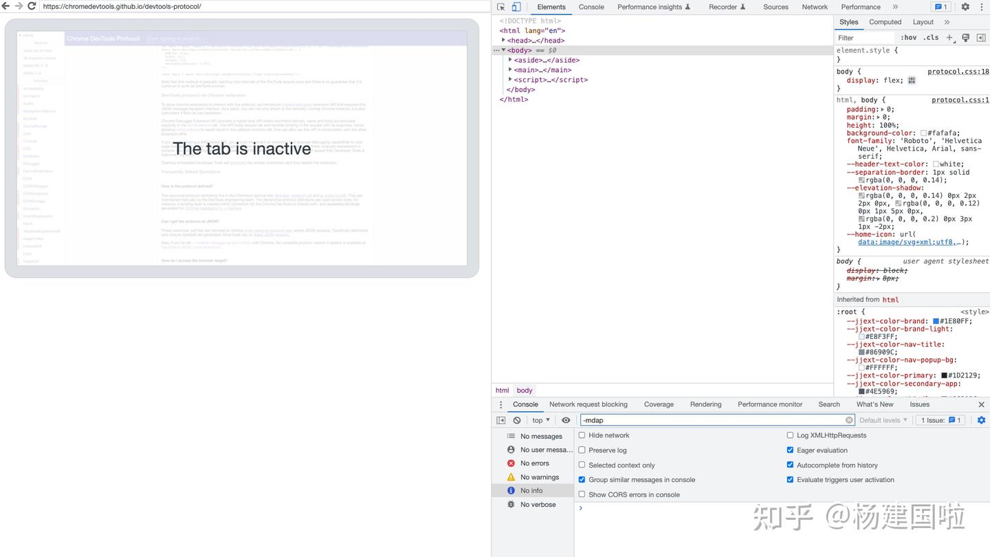 你知道 Chrome DevTools Protocol 是什么吗？ - 知乎