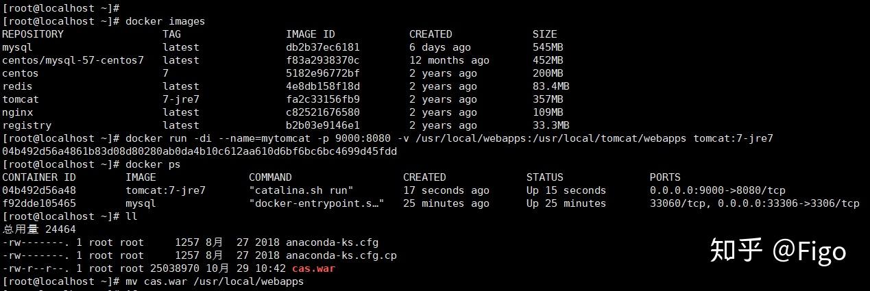 在Docker中安装部署Mysql、tomcat、nginx、redis等开发工具 - 知乎
