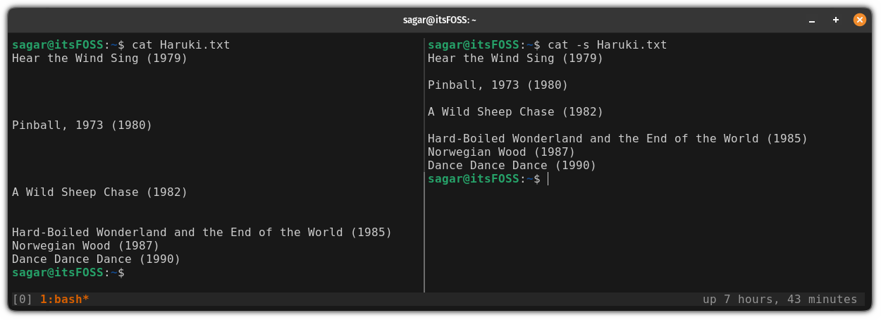 在 Linux 中使用 cat 命令 | Linux 中国 - 知乎