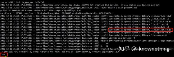 RTX 3090安装cuda11.1 找不到libcusolver.so.10 - 知乎