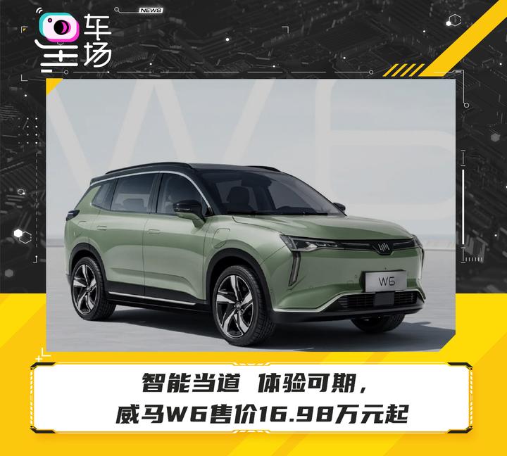 智能当道 体验可期，威马W6售价16.98万元起 - 知乎