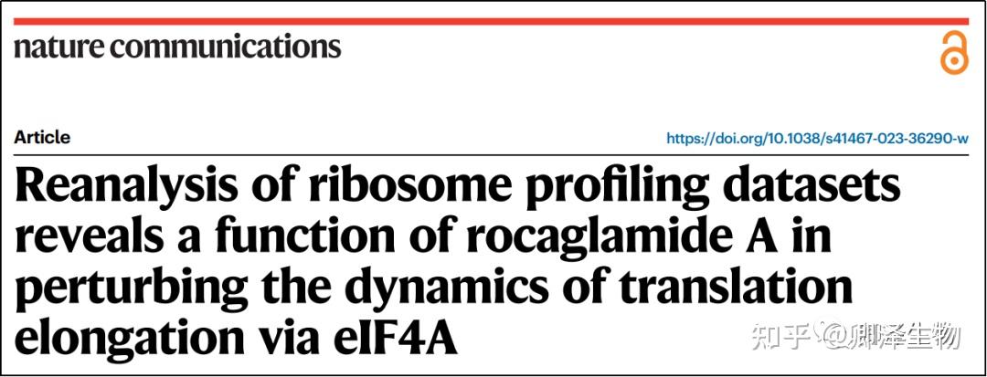 Monosome！Disome！Trisome！Polysome！ - 知乎
