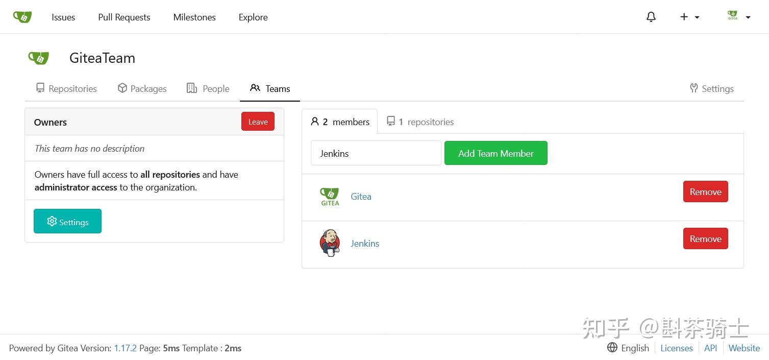 Gitea + Jenkins，打造你的专属 CI 系统 - 知乎