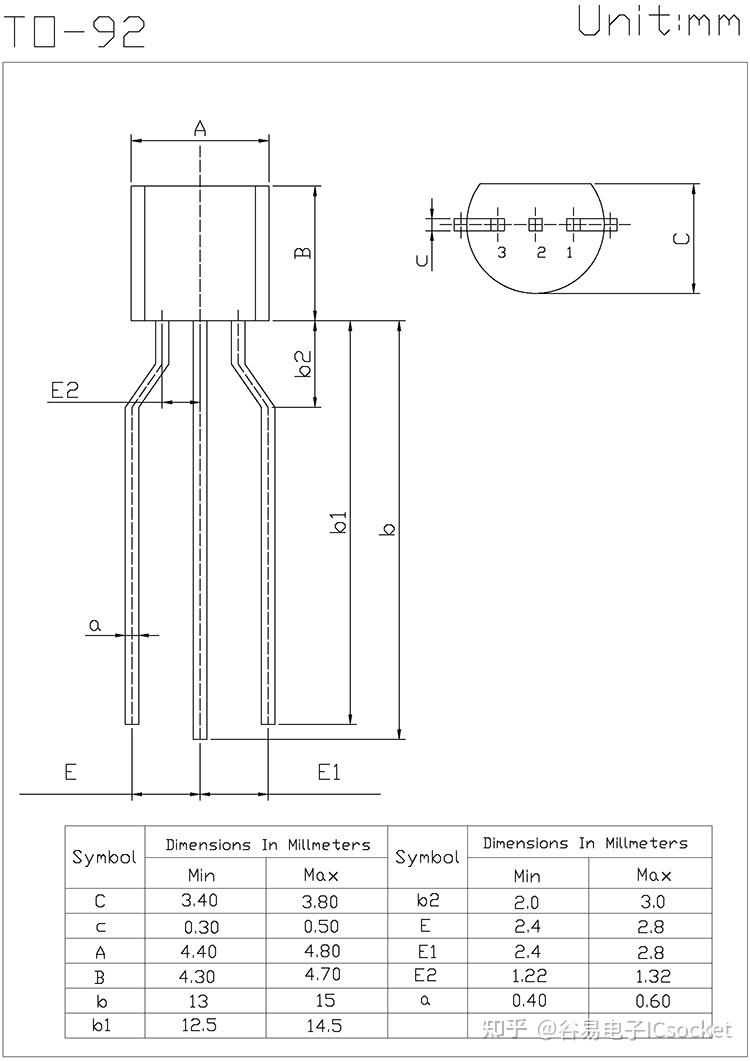 详解分立器件可控硅各种封装：SOT89、SOT223、TO92以及TO126特点与测试 - 知乎