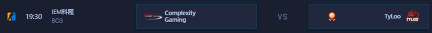 雷竞技资讯：被VP点菜OP！IEM科隆TYLOO状态未回陷一轮游危机 - 知乎