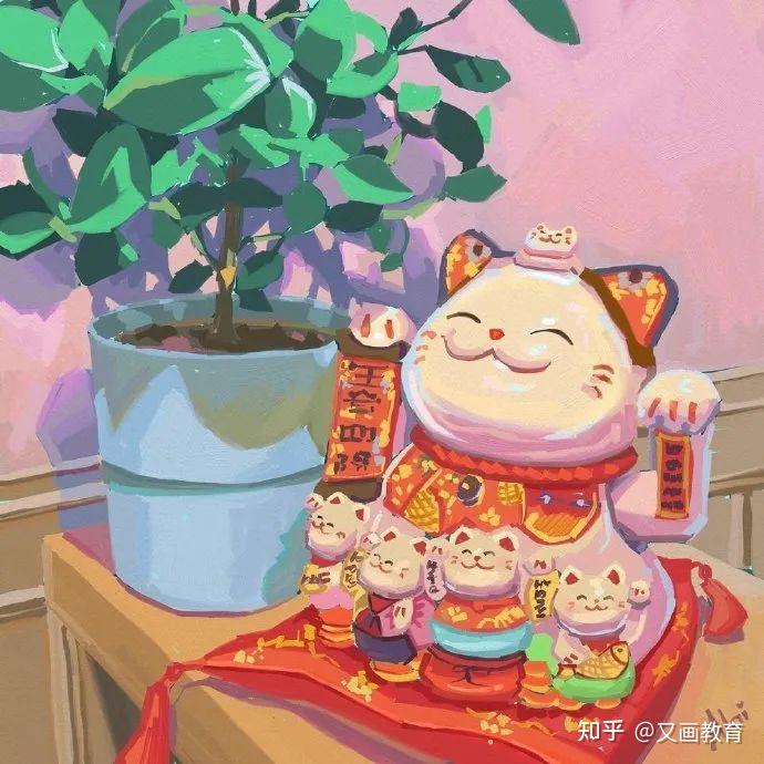 来自西班牙画家Alai Ganuza的油画作品，绚烂又吸睛的配色没有人能够抗拒！ - 知乎