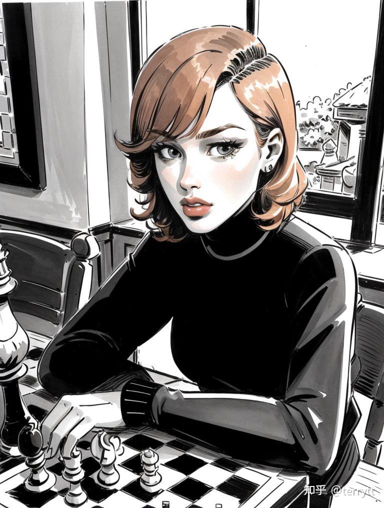 漫画素描风格 A Comic Sketches Style Lora 展示 - 知乎