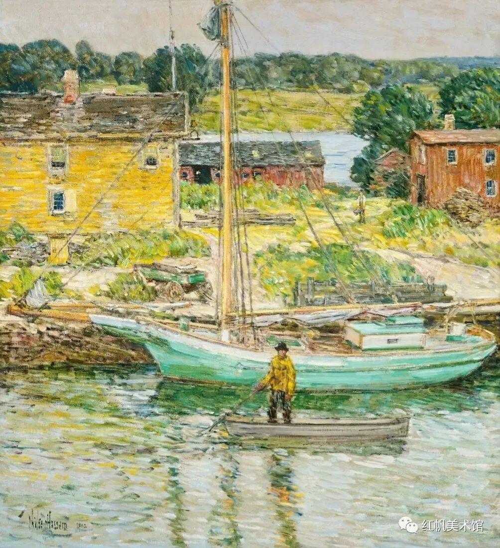 艺术家｜Childe Hassam（美国 , 1859–1935，印象派画家） - 知乎