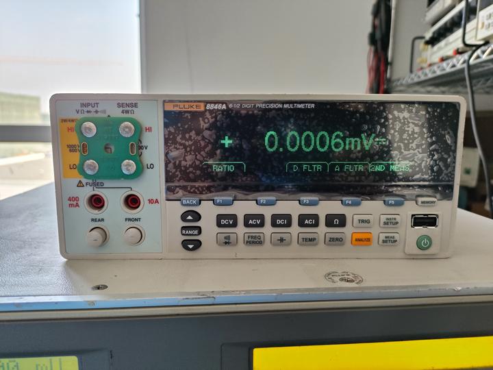 FLUKE 8846A六位半精密数字多用表 - 知乎