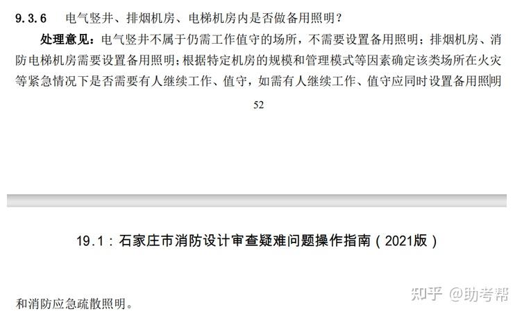 防排烟机房的备用照明怎么设计？是否需要设置疏散照明及疏散指示标志灯？ - 知乎