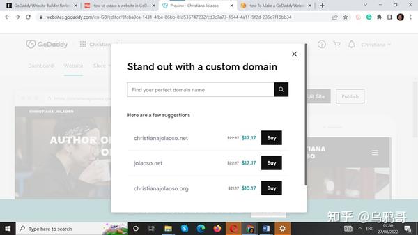 教你使用GoDaddy 创建网站（保姆级教程） - 知乎