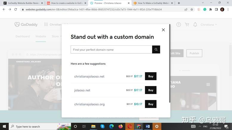 教你使用GoDaddy 创建网站（保姆级教程） - 知乎