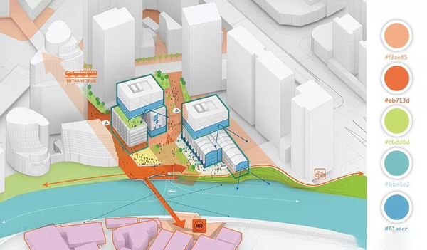 分析图届的扛把子？Sasaki风格分析图值得拥有（Sasaki风格色卡图标笔刷及作品集） - 知乎