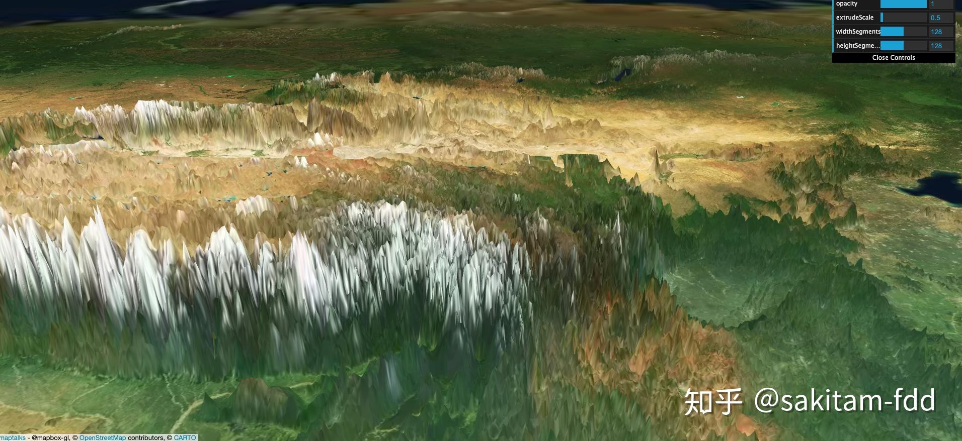 用 regl + mapbox-gl / maptalks 构建一个最简单的地形展示 - 知乎