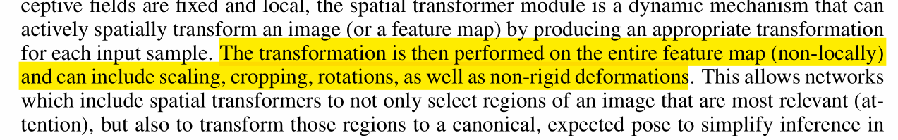 Spatial Transformer Networks解读 知乎