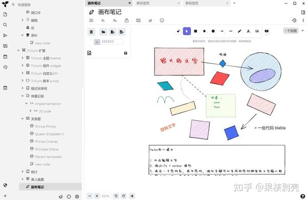 打造个人知识王国：trilium Notes，一款支持10万条数据的笔记软件 知乎 5776