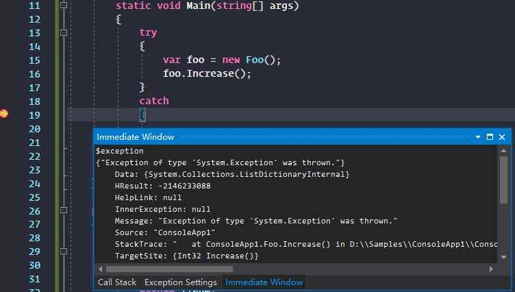 Visual Studio 调试技巧之即时窗口的妙用 - 知乎