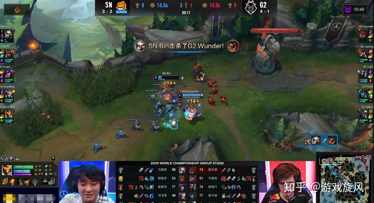 LOL：Bin全能石青钢影见人就踢，SN碾压G2锁定小组赛出线名额！ - 知乎
