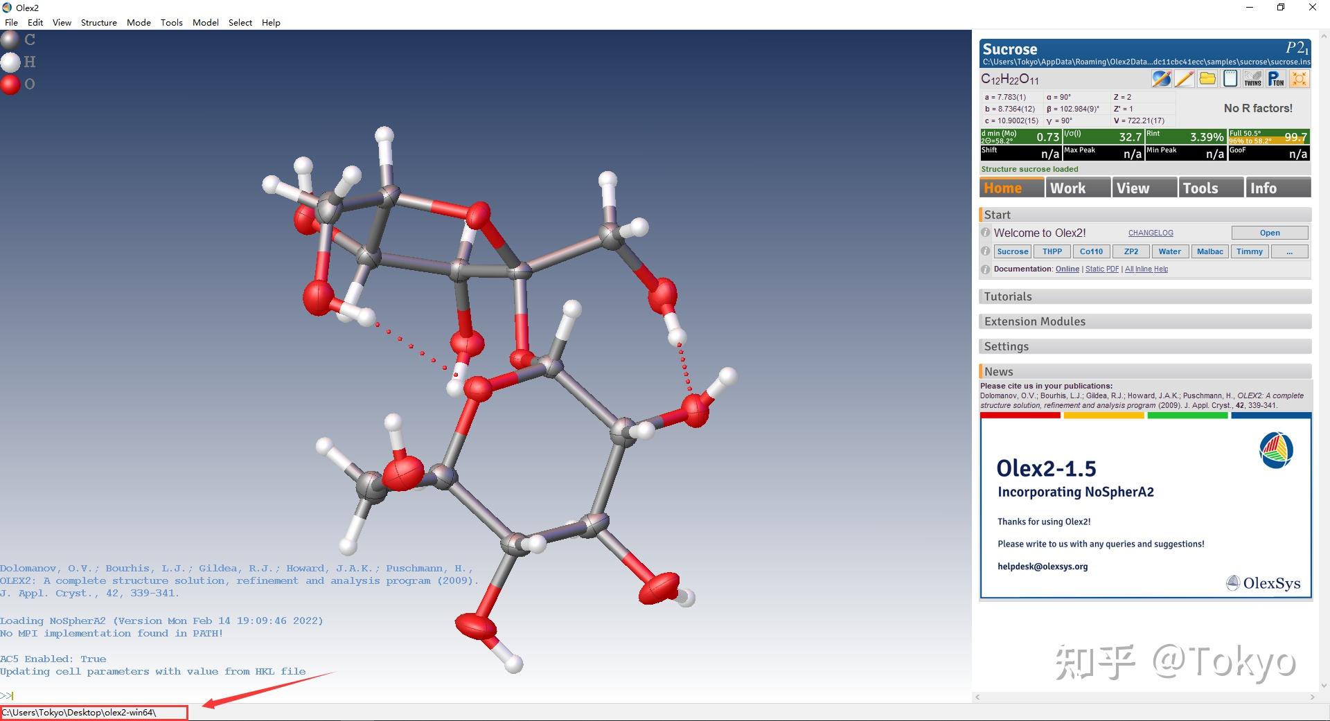 Olex2-1.5的下载与配置 - 知乎