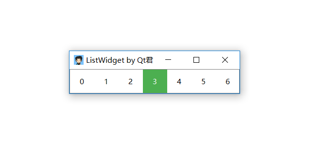 分享QListWidget水平滑动示例 - 知乎