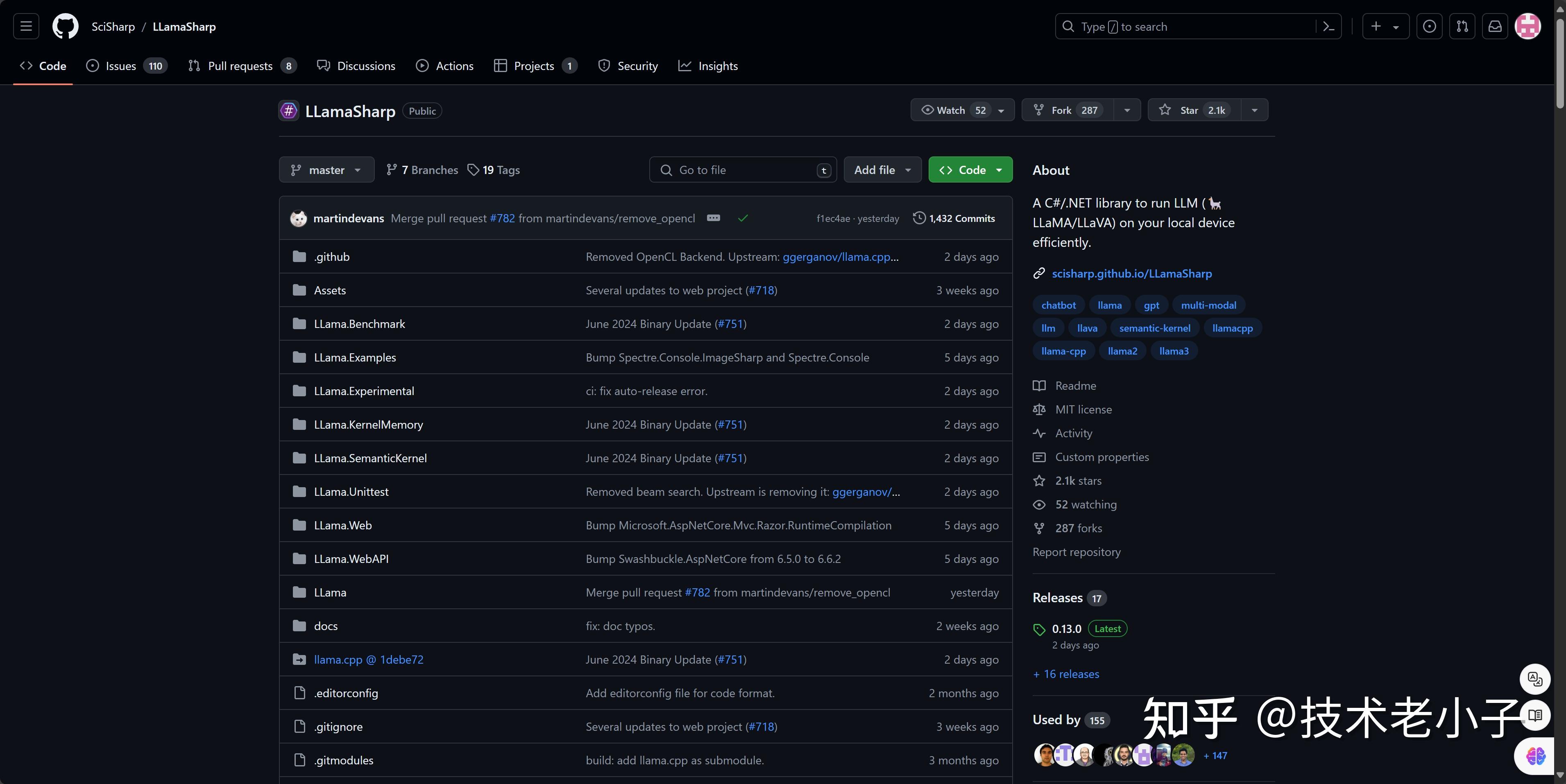 LLamaSharp: 高效的本地LLM推理库 - 知乎