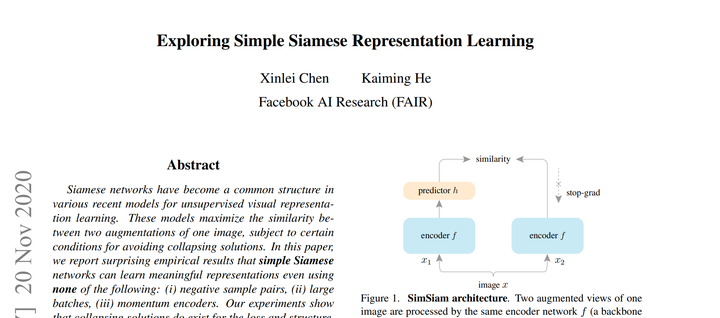 无门槛级讲解对比学习中的自监督模型Simsiam - 知乎