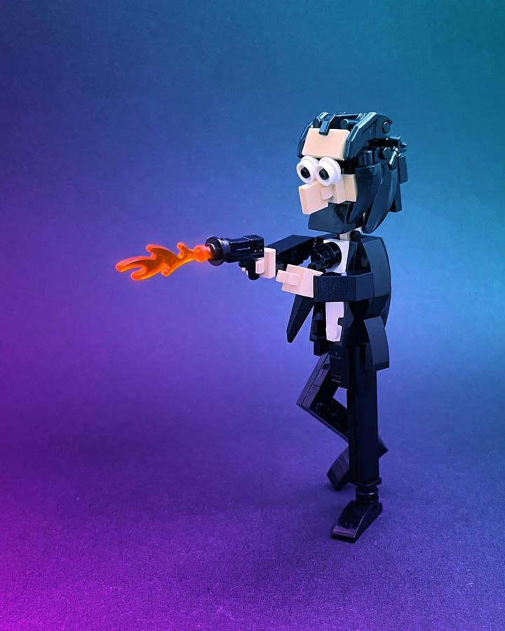 这个杀手有点酷-乐高优秀MOC作品日赏【vol.424】 - 知乎
