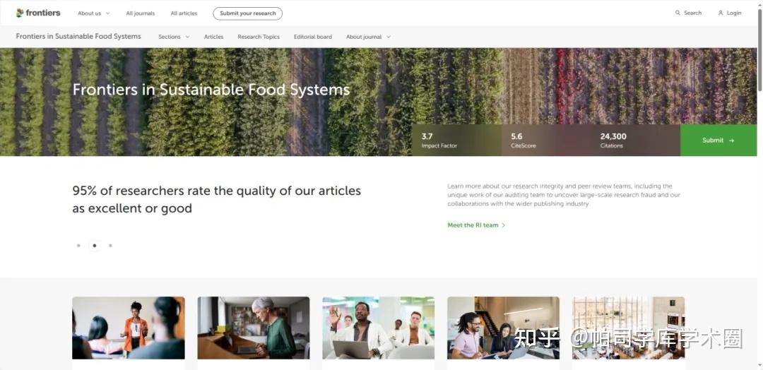 毕业党看过来！录用率66%的农业SCI，3个月拿accept！ - 知乎