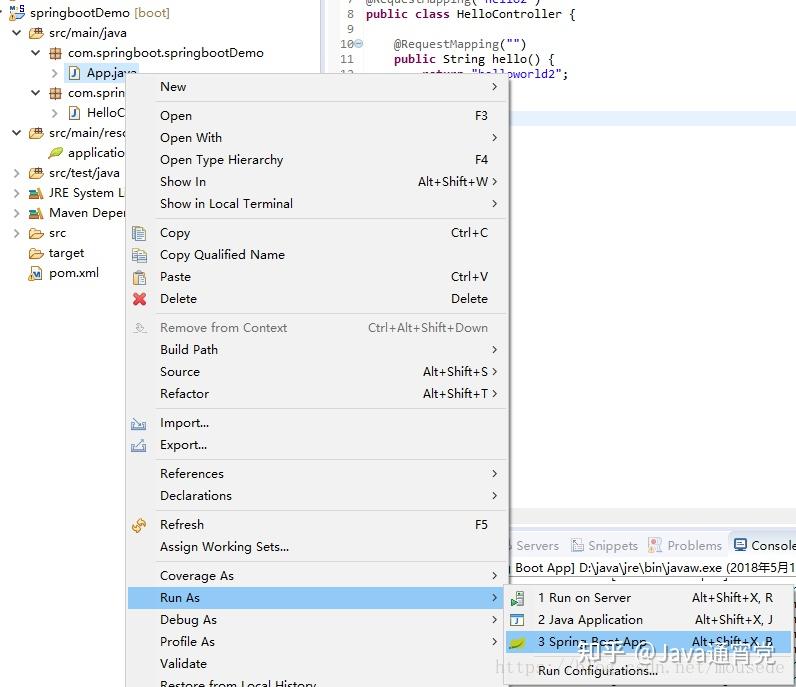 eclipse创建springboot项目的三种方法 - 知乎