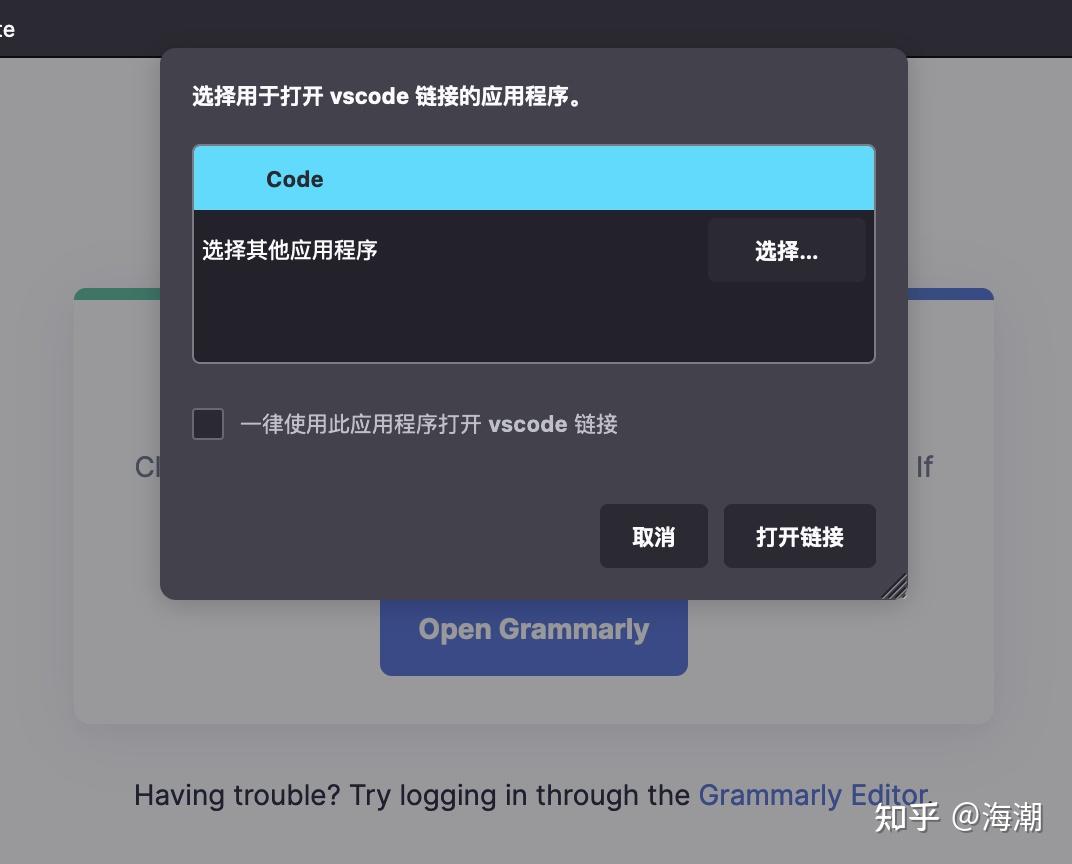 VS code安装Grammarly插件后，如何登陆个人账号？ - 知乎